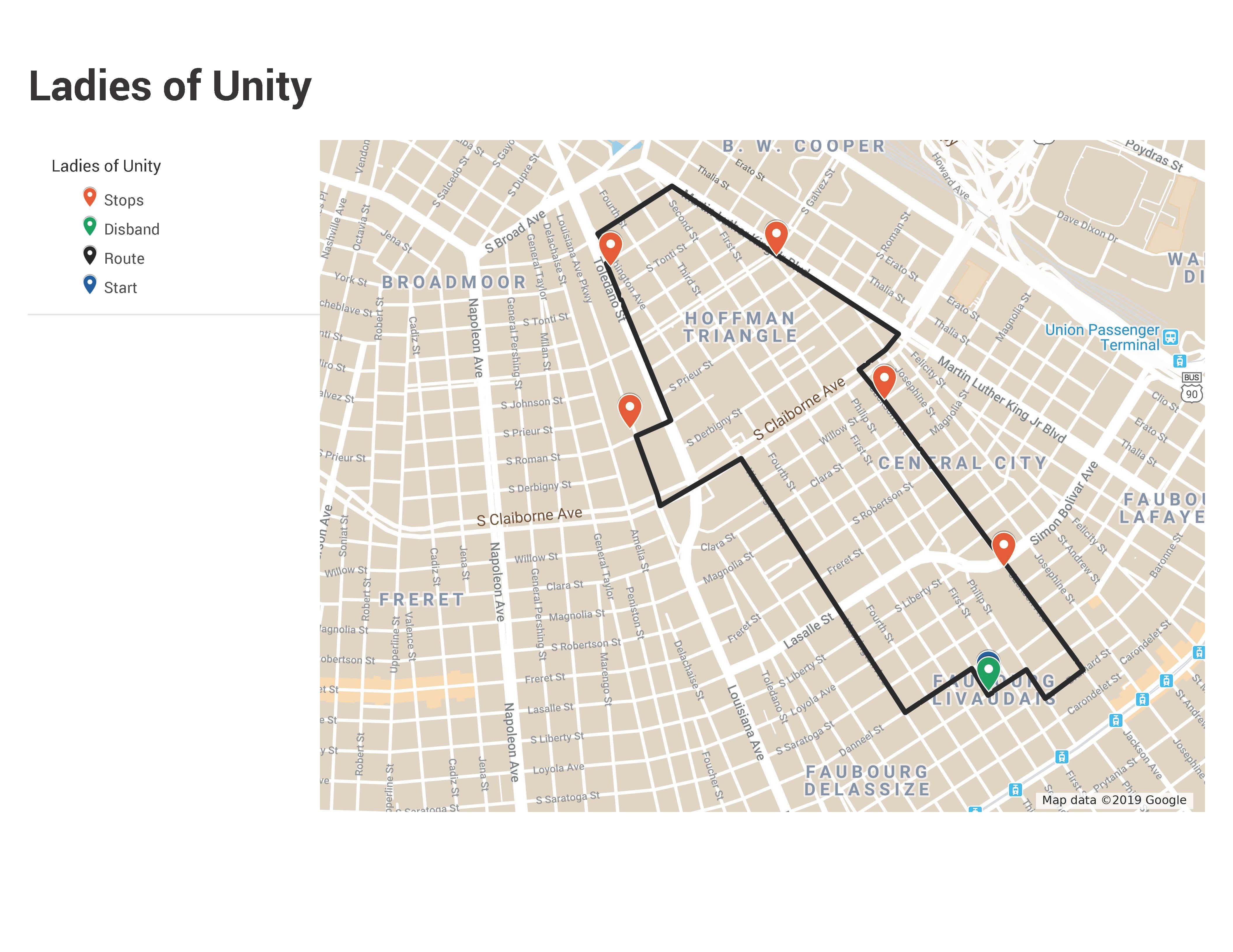 Ladies of Unity Second Line - NOLA Ready